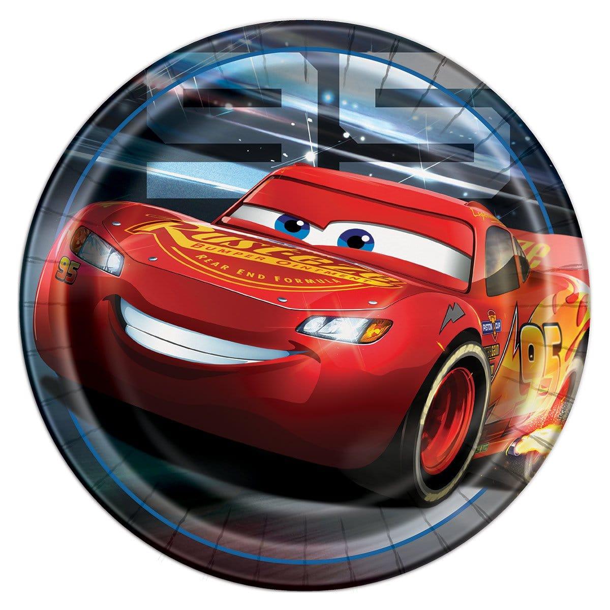 Cars 3 Paper Plates 9 Inches | Party Supplies – Party Expert