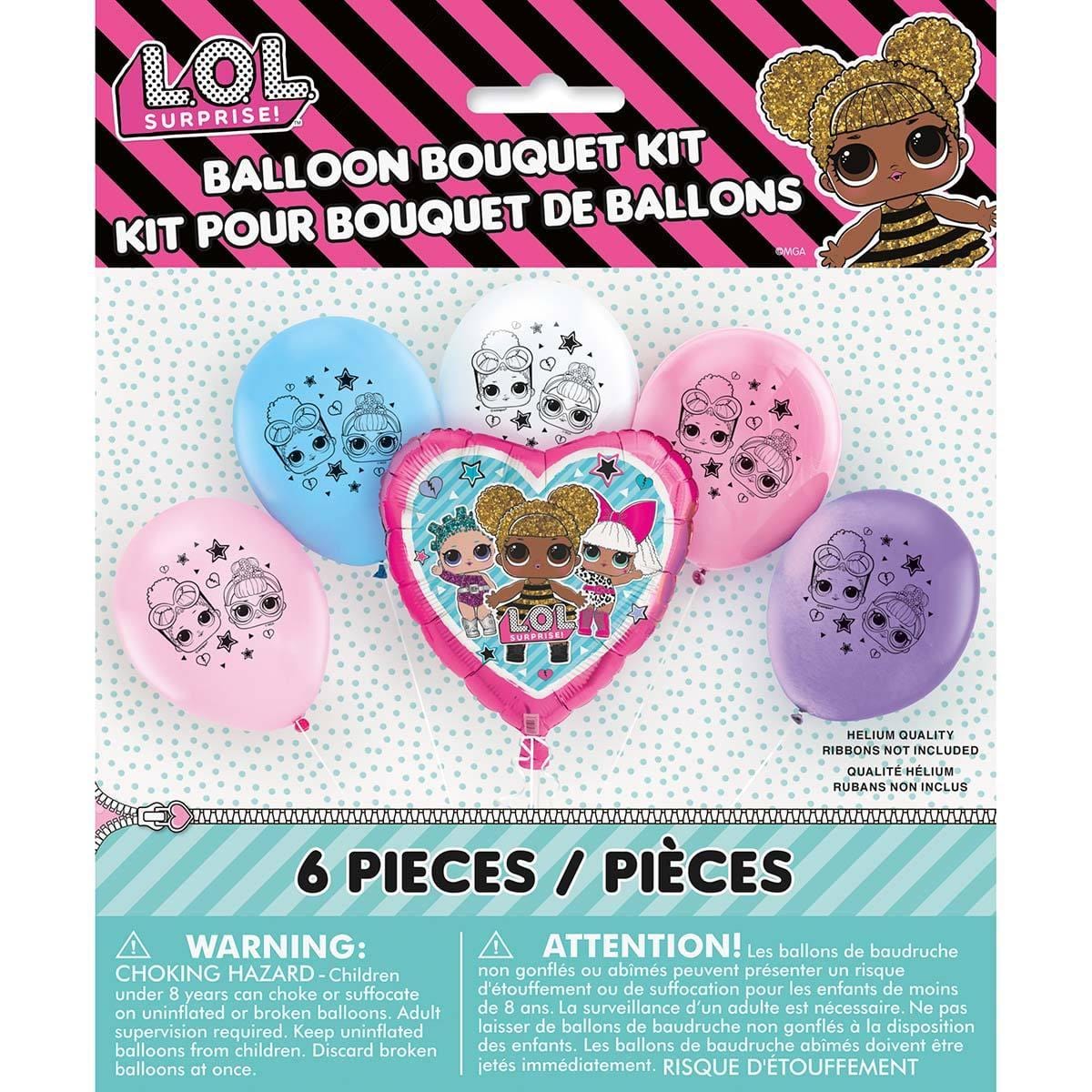 LOL Surprise Balloon Kit, 6 Count | Party Supplies – Party Expert