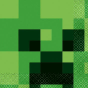 Minecraft Lunch Napkins | Party Supplies – Party Expert