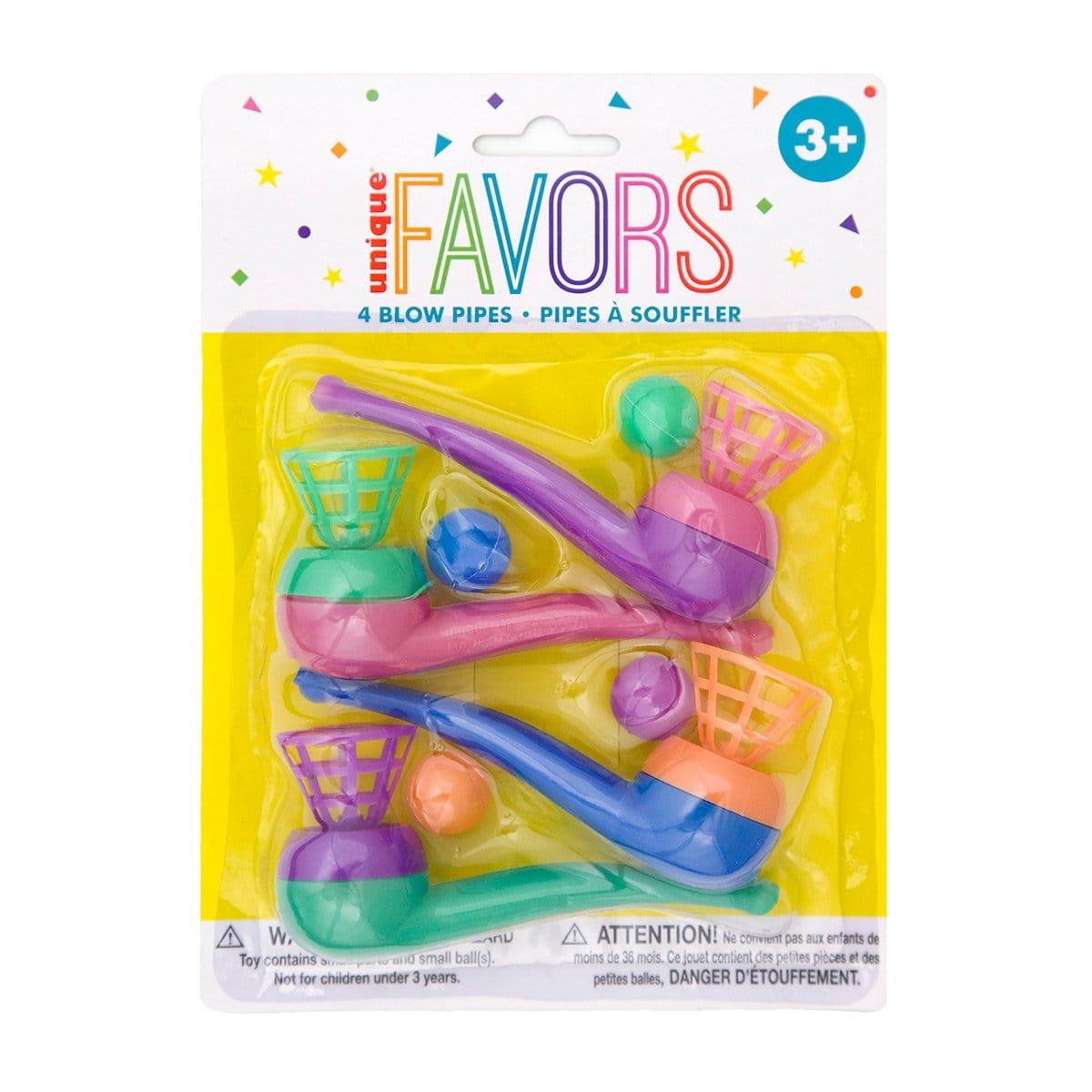 Multicolor Plastic Blow Pipes | Party Supplies – Party Expert