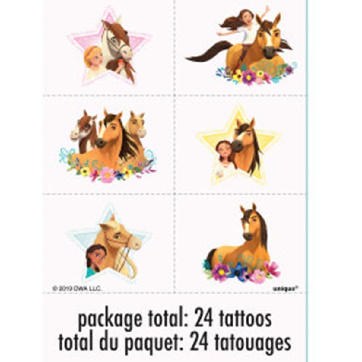 Spirit Tattoo Sheet, 4 Count | Party Supplies – Party Expert