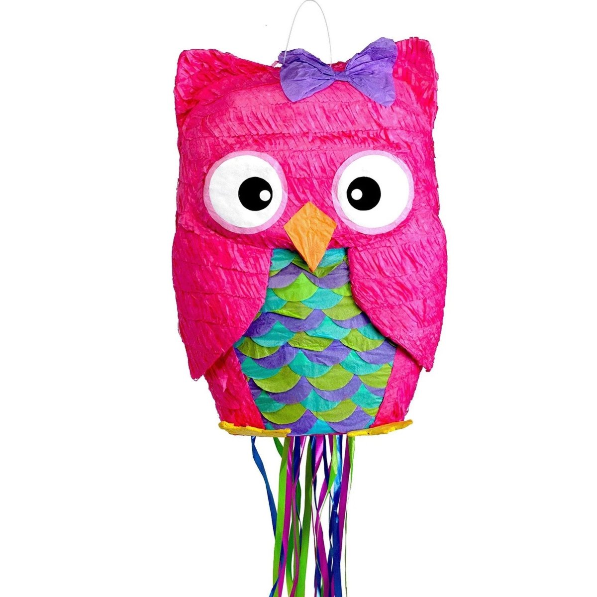 Pink Owl Piñata, 1 Count | Party Expert