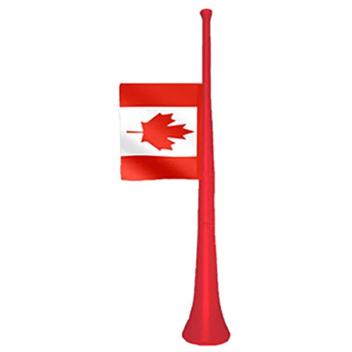Canada - Stadium Horn With Flag – Party Expert