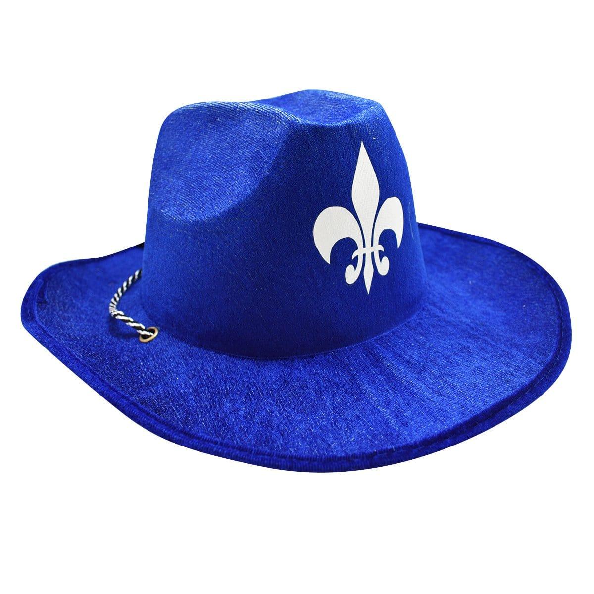Buy Quebec Print Cowboy Hat With Whistle | Party Expert