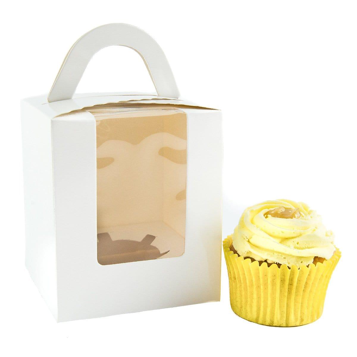 White Cupcake Box, 10 Count | Party Expert